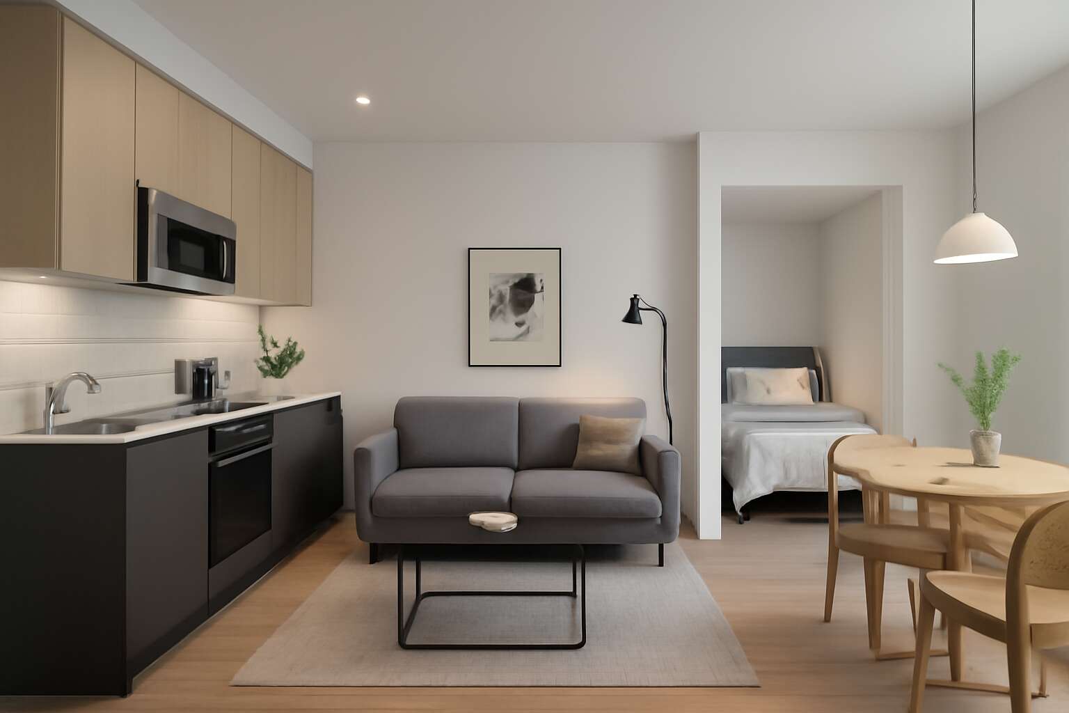 Explore floor plans for bachelor flats that maximize space and style ...